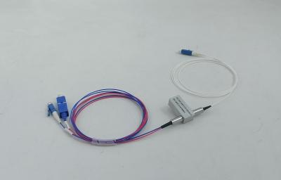 China Polarization maintaining 1x2 PM mechanical optical switch non-latching 1310nm 1550nm for sale
