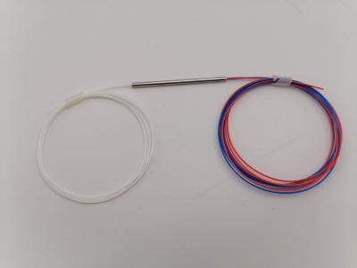 China 980/1550nm High Isolation 1x2 Single Mode WDM Coupler Splitter HI1060 FLEX 900um Loose Tube for sale