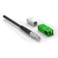 China Pullable MTC-SC Through-wall Bullet SCAPC pre-connectorized FTTH Drop patch cord for sale