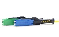 China Single Mode MDC duplex optical patch cord very small form factor (VSFF) for sale