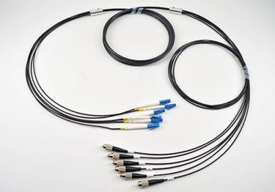 China Mini Armored Fiber Optical Patch Cord LC to FC Lightweight Plenum Jacket for sale