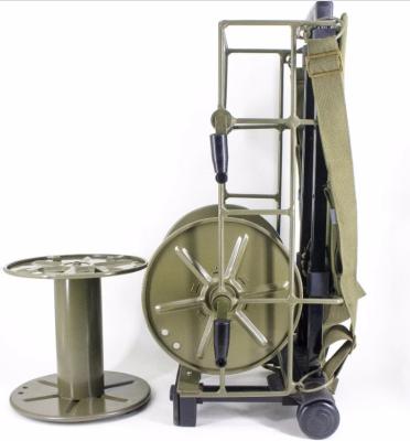 China Capacidad anti del color de verde caqui del carrete de cable al aire libre de la torsión 160-1800 M en venta