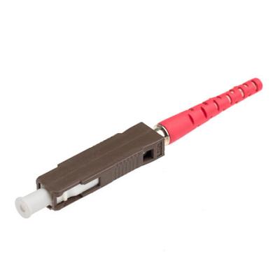 China High Return Loss MU Fiber Optic Connectors Low Environmental Sensitivity for sale