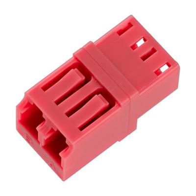 China Yellow / Red / Blue LC Duplex Adapter RJ45 Low Environmental Sensitivity for sale