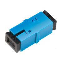 China SC PC SC APC Simplex Adapter Two End Face Precision Docking Blue Color for sale
