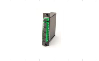China Plastic Fiber Optic PLC Splitter , ABS Box PLC Splitter 1x16 1x32 1x64 for sale