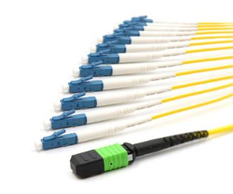 Cina Portata di lunga vita del rivestimento di MPO MTP di toppa del cavo del cavo monomodale del PVC/LSZH in vendita