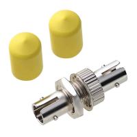 China Portable St Fiber Optic Adapter Multimode / Single Mode High Return Loss for sale