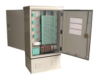 China 144/288/576 core Telecommunication Fiber Optic Interconnection Terminal Cabinet for sale