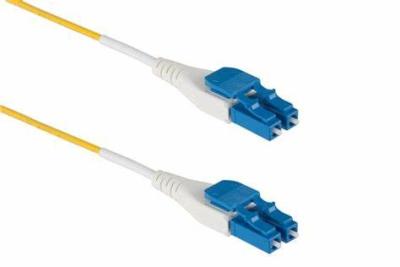 Cina LC UPC modo del duplex OS2 di Uniboot del cavo di toppa del cavo a fibre ottiche di LC UPC al singolo in vendita