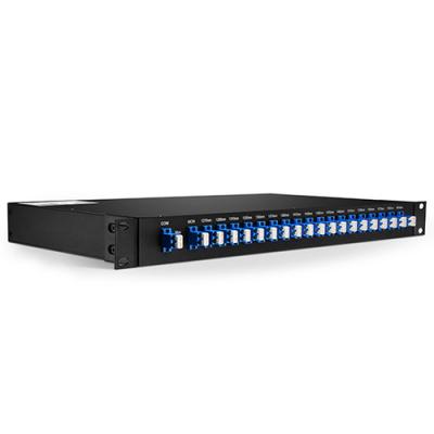 China 8 / 16 / 18 Channel Coarse Wavelength Division Multiplexer In 1U Rackmount for sale