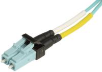 China MSFP Mini LC Duplex Fiber Optical Patch Cord Multimode 10G OM3 High Density for sale