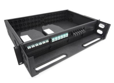 Cina Alta densità a 19 pollici duplex dei quadri d'interconnessione di fibra di LC MPO/MTP 1U/2U/4U Data Center in vendita