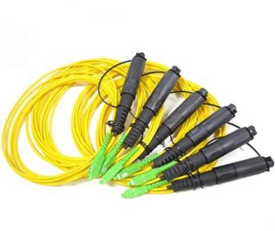 China SC APC del IP del SC APC de la fibra de cable de la asamblea al MINI H conector compatible de Optitap en venta