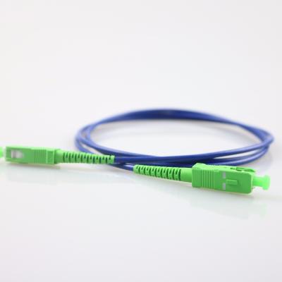 중국 실내 기갑 섬유 SC/APC 어려운 스테인리스에 광학적인 접속 코드 싱글모드 SC/APC 판매용