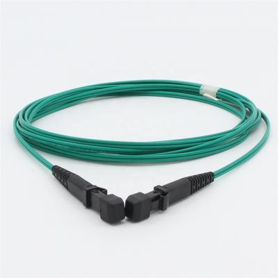 China Multimode Fiber Optical Patch Cord 62.5/125um Aqua LSZH Jacket MTRJ Female To MTRJ Female for sale