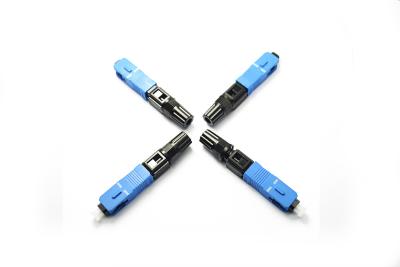 China Durable Single Mode Fiber Pigtails SC LC FC FTTH Fast Field Termination Connector for sale