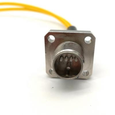 중국 LC/SC/ST/FC 4 섬유에 EMI에 의하여 보호되는 옥외 헝겊 조각 케이블 연결관 ODC 소켓 판매용