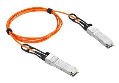 China QSFP+ AOC 40G Fiber Optic Ethernet Transceiver Full Duplex 4 Channel 850nm Parallel for sale