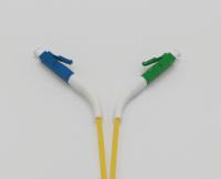 중국 45도 각 시동 LC/APC 긴 서비스 기간에 단순한 섬유 접속 코드 LC/UPC 판매용