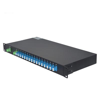 China 4 8 16 Channel Fiber Optic Multiplexer 200GHz DWDM Module High Channel Isolation for sale