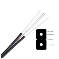 China LSZH Jacket Fiber Optic Breakout Cable 2 Core FTTH FTTB FTTX Network Application for sale
