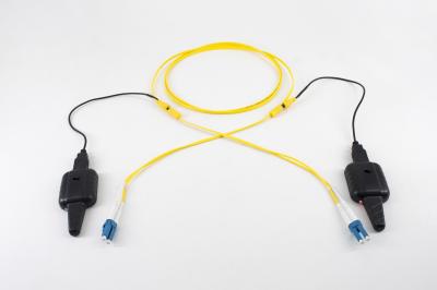 China Light Tracer Patch Cord Fiber Optic LC To LC Duplex Data Center Traceable Type for sale