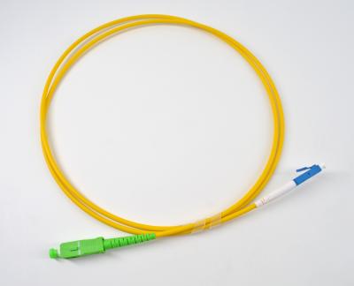 Китай Куртка кабеля нагнетания ПВК ЛСЗХ Ферруле симплексного гибкого провода волокна оптически керамическая продается