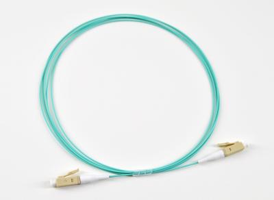 China PVC LSZH OFNR Jacket Lc Lc Multimode Fiber Patch Cord Simplex 1.2/1.6/2.0/3.0mm Diameter for sale