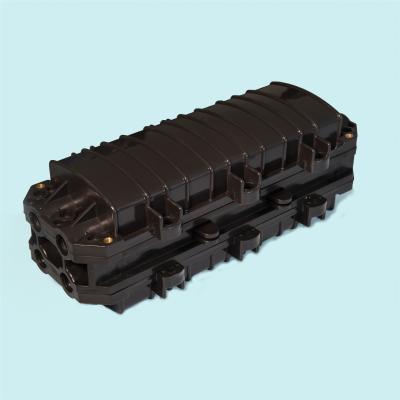 China Horizontal / Inline Fiber Optic Splice Closure Max Capacity 192 Cores Shock Resistant for sale