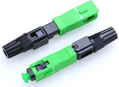 China SC/APC Fiber Optic Connectors for sale