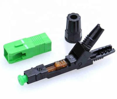 China SC/APC Fiber Optic Connectors for sale