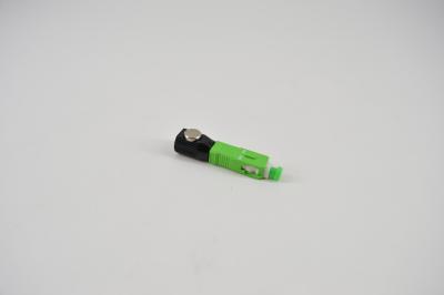China SC Square / Round Shape Bare Fiber Adapter,quick and easy temporary connections of single-mode and multimode fibers for sale