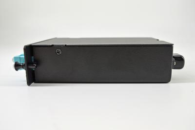 China Fiber optic cassette module 12/24 Port multimode 10G OM3 preloaded with MPO MTP to LC fanout cable patch cord for sale