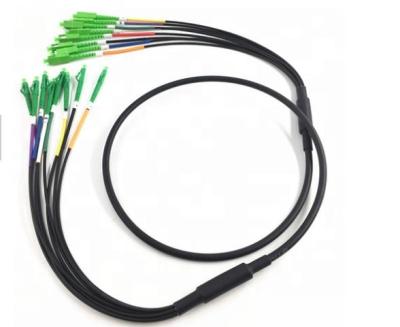 China Non Armored Fiber Optic Cable Sc To Lc Wireless Base Station Horizontal / Vertical Cabling for sale