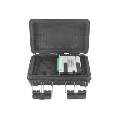 China ABS PC Fiber Optic Audio Cable Splitter Breakout Box 8 Port With SC APC Connectors for sale