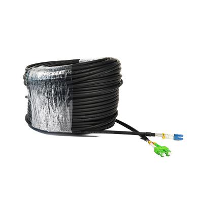 China FTTA CPRI Armored Patch Cord LC UPC To SC APC Duplex Singlemode G657A1 4.8/7.0mm for sale