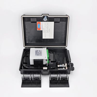 China 16 Ports Fiber Optic Distribution Box Load With 1x8/1x16 PLC Splitter Cassette for sale