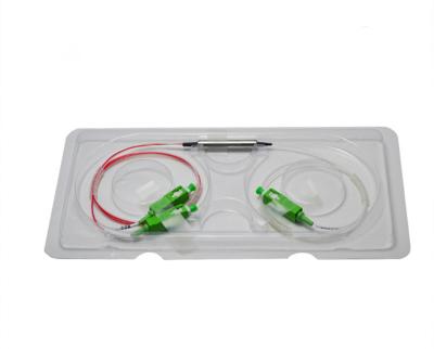 China 3 Port Fiber Optic Multiplexer 1x2 T1550 R1310/1490nm Filter WDM FWDM Device for sale