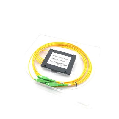 China CATV 5 Way Fused Fbt Passive Fiber Splitter 1x5 Singlemode Optical Coupler Module for sale