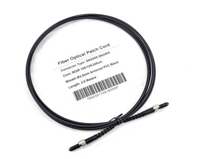 China SMA905 van de het Kiezelzuurkern van de vezel het Optische Pa Grote Ontwerp van de het Roestvrije staalmetalen kap Te koop