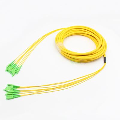 China Data Center Multi Core Fiber Optic Cable Assemblies SC/APC-SC/APC Singlemode OS2 50M for sale
