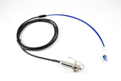 China FTTA Fiber Optic Patch Cord Waterproof 2/4 Core ODC To LC/UPC ODC LSZH TPU Jacketed for sale