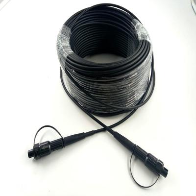 China el cable 100m-150m de descenso de la fibra óptica reduce el soldar con autógena con el mini conector de la prenda impermeable del SC en venta