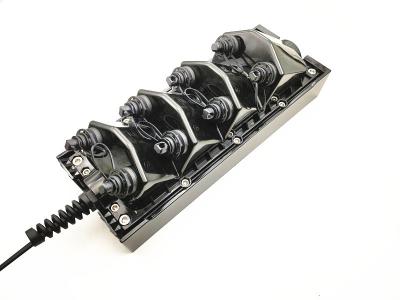 China Caja terminal óptica FTTA del recinto de la fibra de 8 puertos con los conectores del SC de Corning Optitap en venta