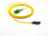 중국 소형 시동 섬유 SC/Apc 단일 모드 쌍신회로 G657A LSZH에 광학적인 접속 코드 LC/Upc 판매용