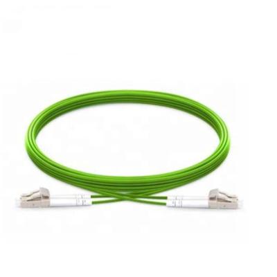 Китай Гибкий провод мультимодное 50/125ум ОМ5 ЛК волокна куртки ПВК /LSZH оптически к ЛК продается