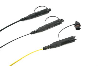 China H Adapter LSZH Jacket G652D G657A Fibre Optic Cable Connector for sale