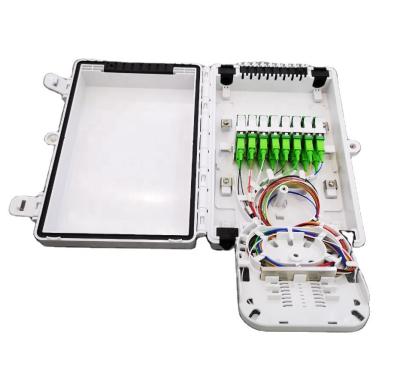 China ABS PC 16 Core Anti UV FTTH Fiber Access Terminal Box for sale