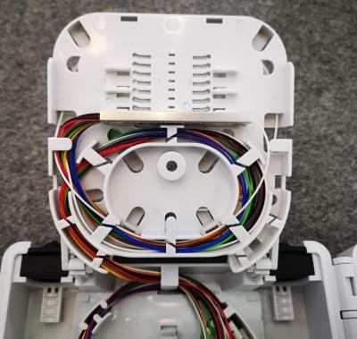China ABS PC 16 Core Anti UV FTTH Fiber Access Terminal Box for sale